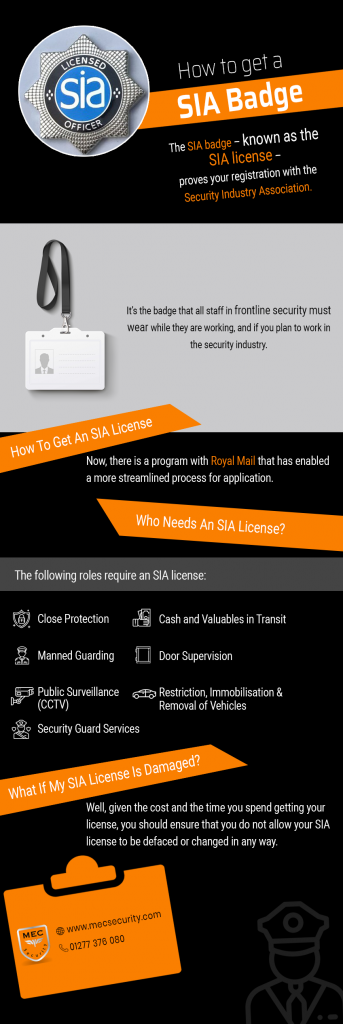 How to get a SIA Badge - The Complete Process and Guide